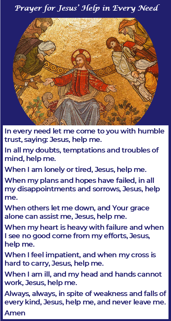 Jesus’ Help In Every Need – St. John Neumann Parish – Bryn Mawr, PA