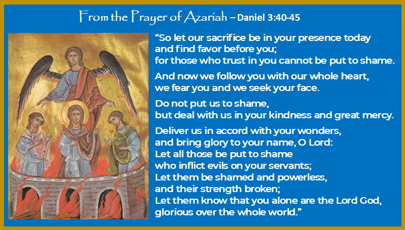Prayer of Azariah – St. John Neumann Parish – Bryn Mawr, PA